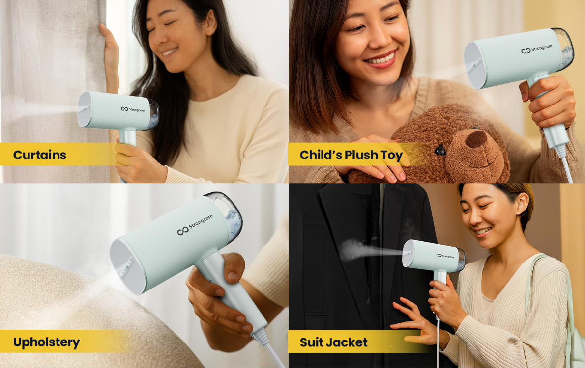 How to Use A Handheld Garment Steamer: A Complete Guide for Crisp, Wri ...